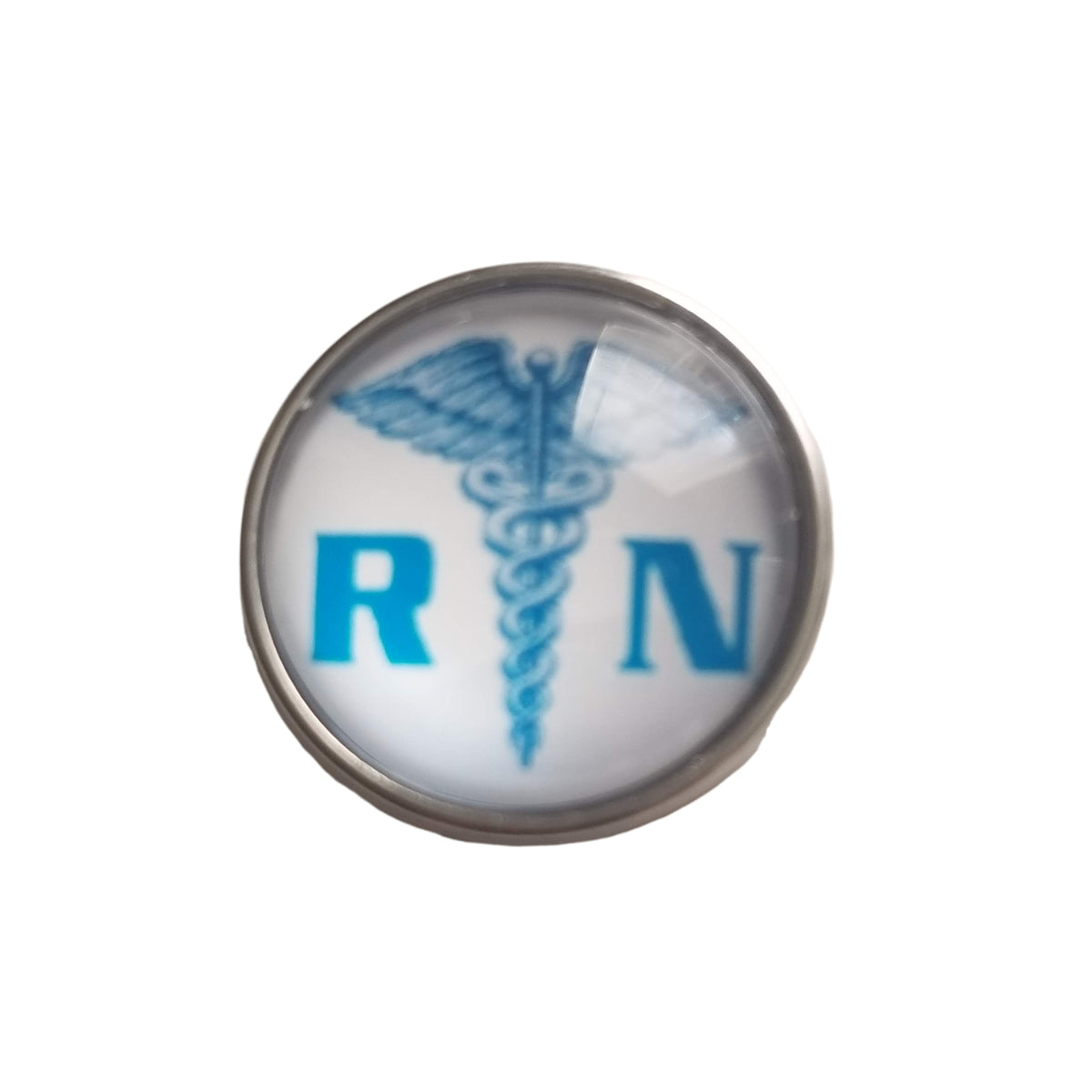 RN/EMT Glass Snap Buttons – Shiny Sparklez